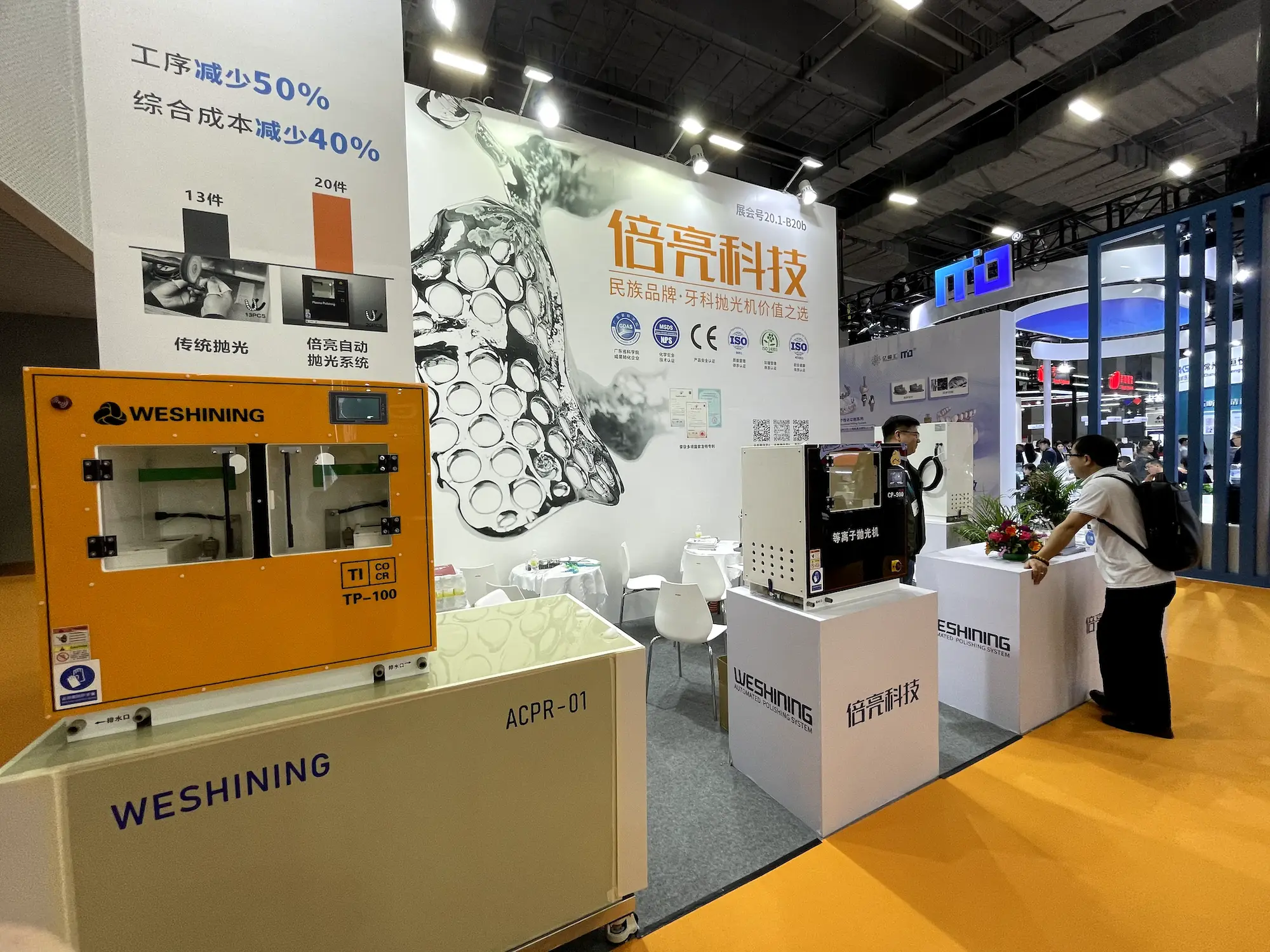 Green Innovation Leads Dental Future | Weshining at 2025 South China International Dental ...